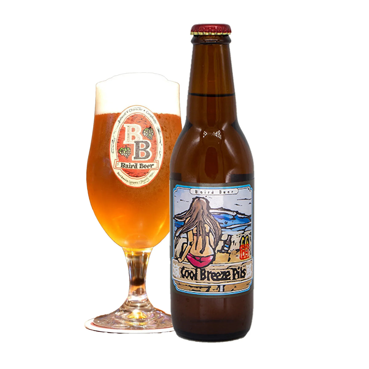 Baird Beer Baird Cool Breeze Pils (330ml) – SAKE MAMA | 日本酒ママ