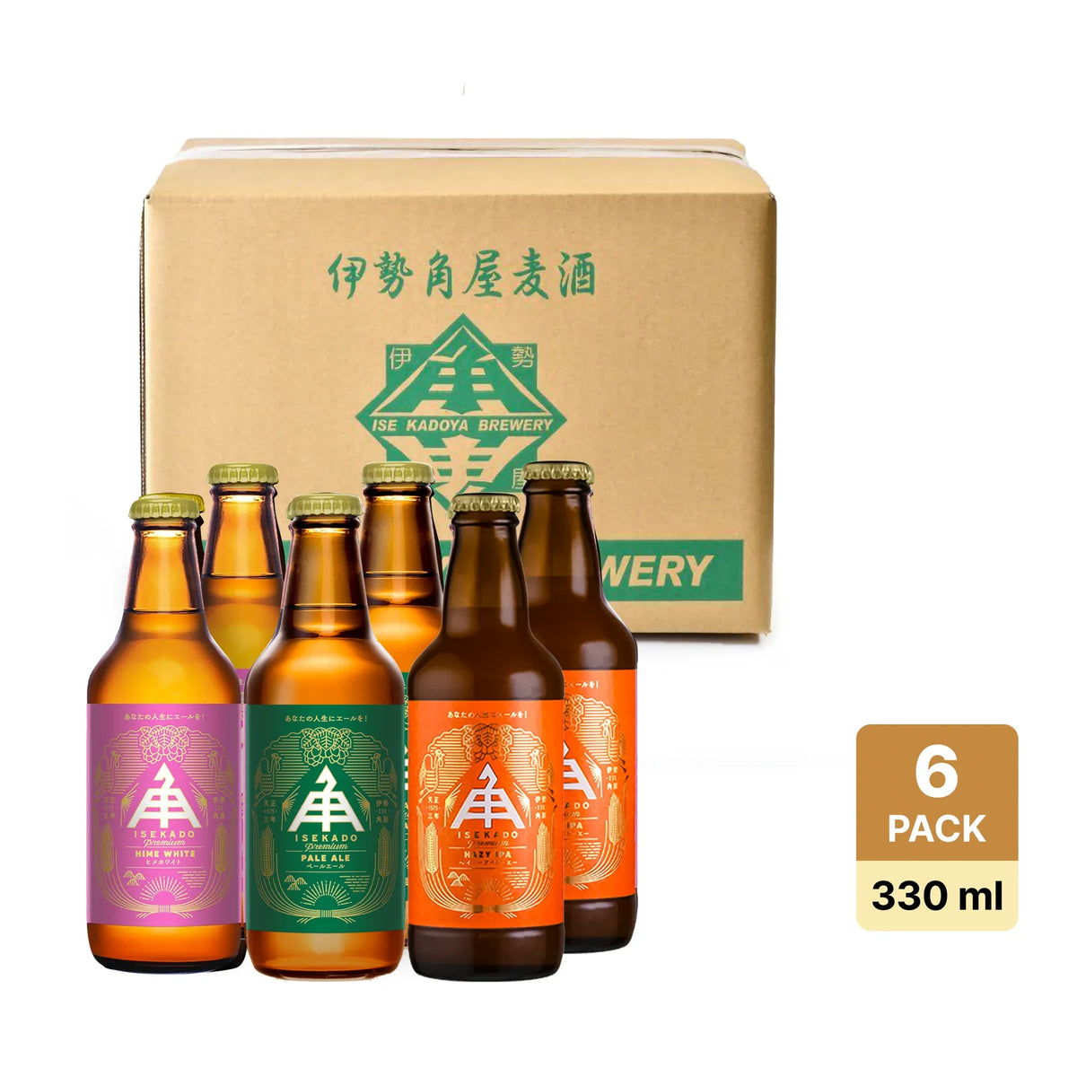Isekado Beer Set (6x330ml) – SAKE MAMA | 日本酒ママ