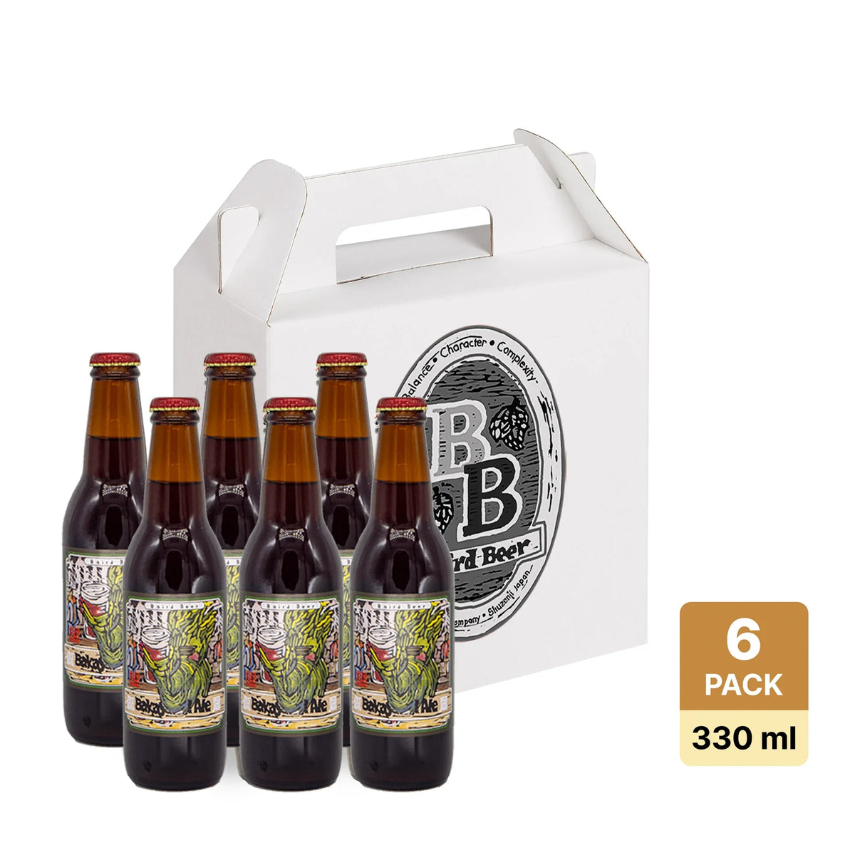 Baird Bakayaro! Ale (6x330ml) – SAKE MAMA | 日本酒ママ