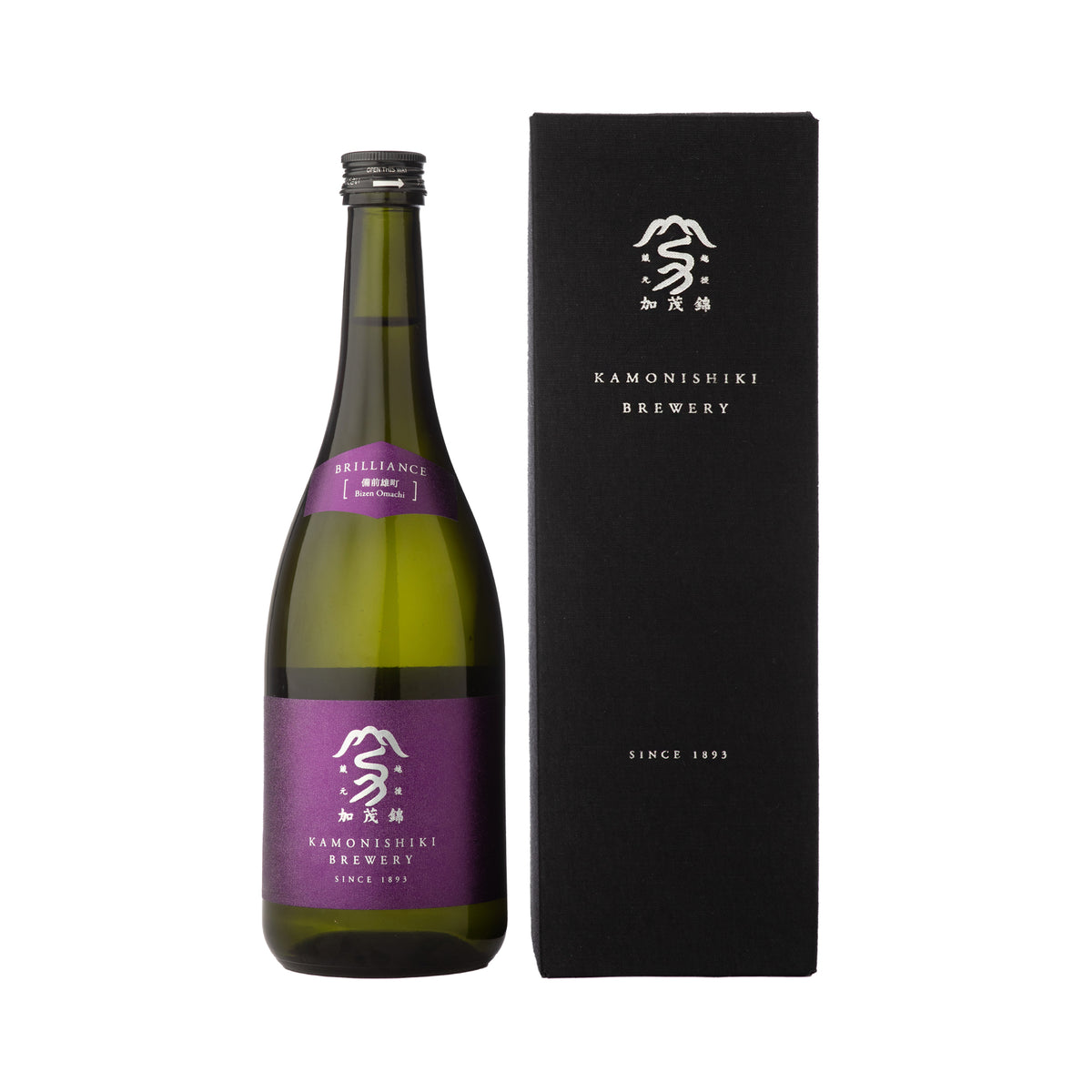Kamonishiki Junmai Daiginjo Brillance Bizen Omachi (720ml) – SAKE MAMA ...